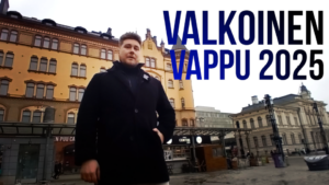 Valkoinen Vappu 2025 - Sinimusta Liike
